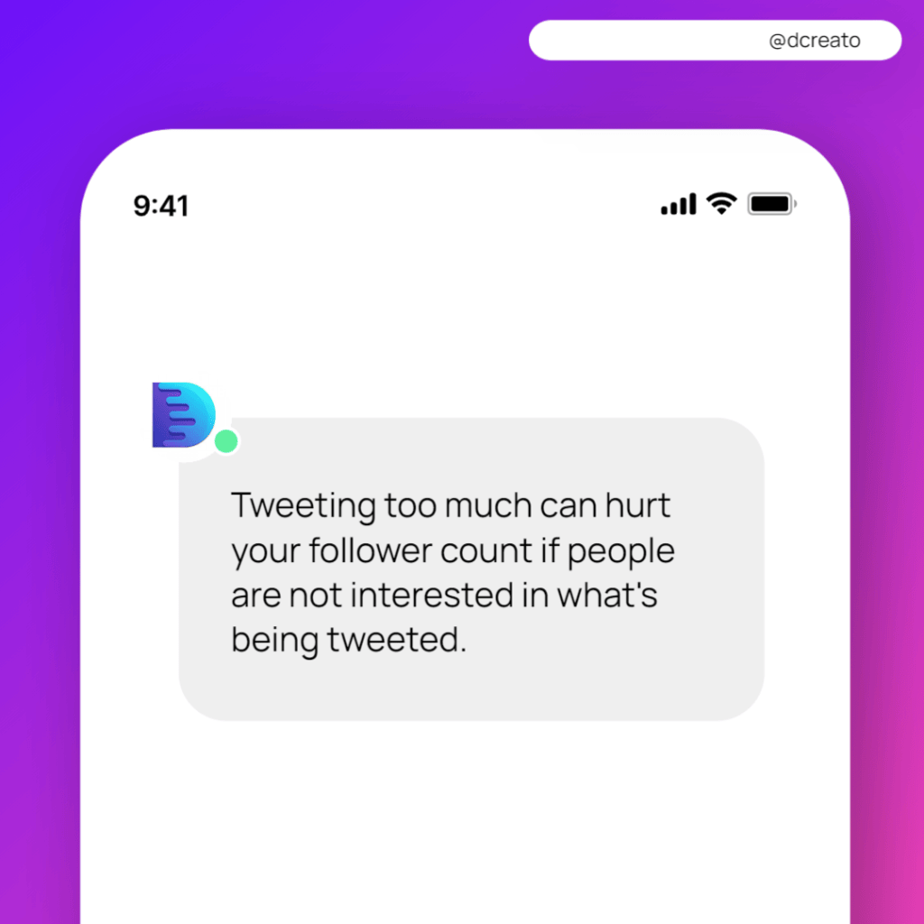 The Tweet Formula - How Much Content to Tweet and What Types - dcreato.com